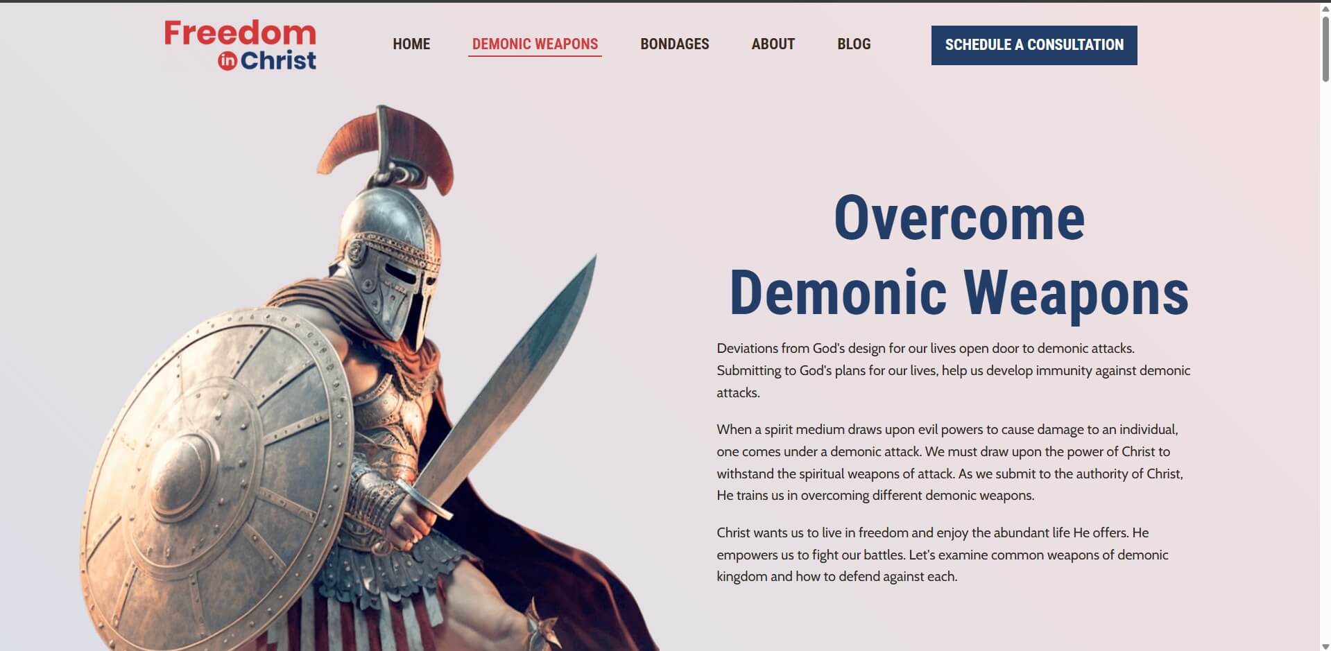 Demonic Weapons - FreedomInChrist